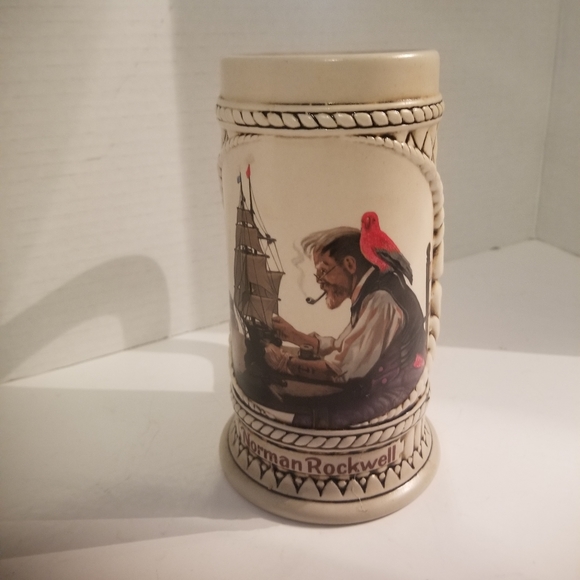 Norman Rockwell | Accents | Collectors Stein From The Norman Rockwell ...